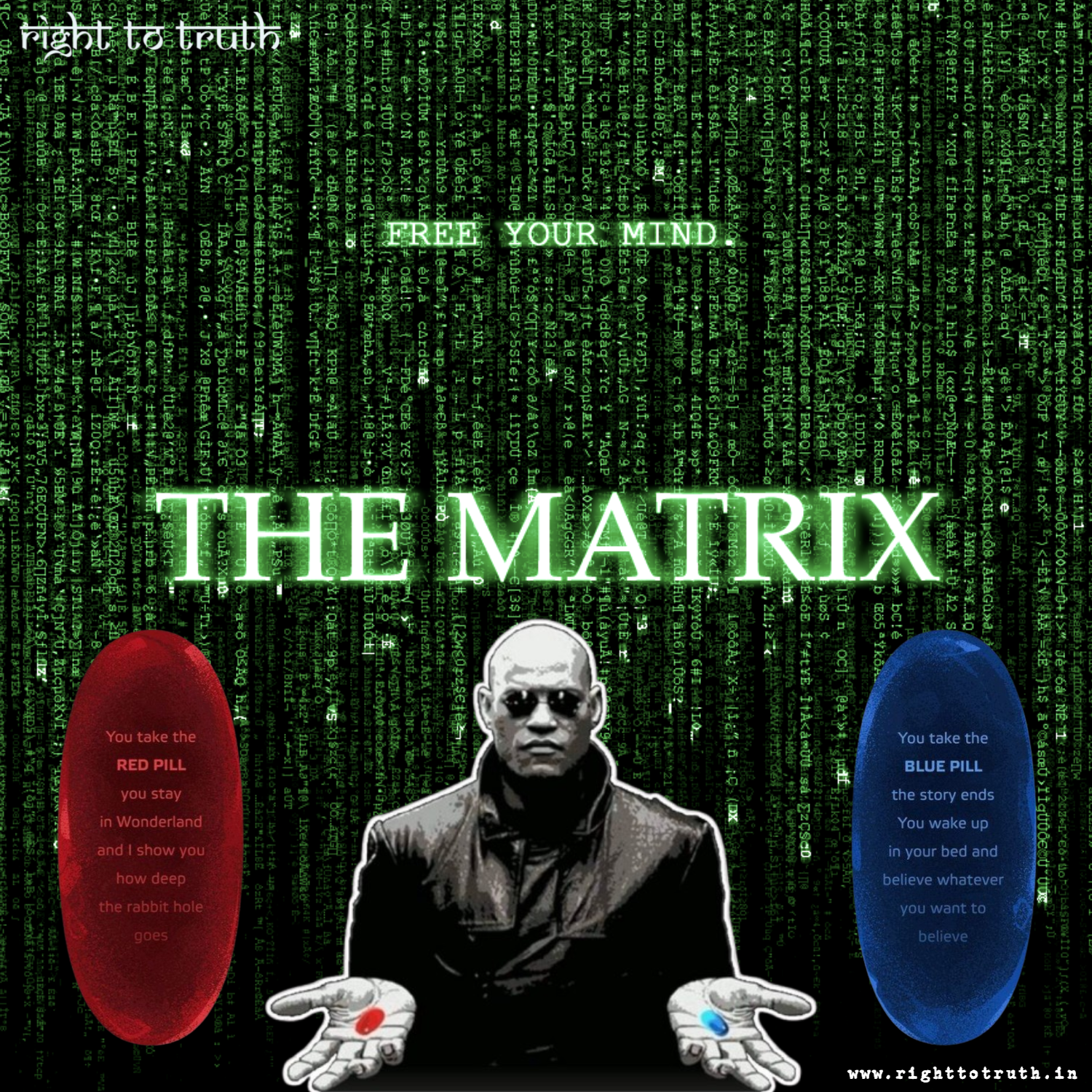 Wake Up: You Need to Take the Red Pill to Know the Truth